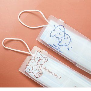 Other | 4pcs Foldable Plastic Storage For Mask | Poshmark